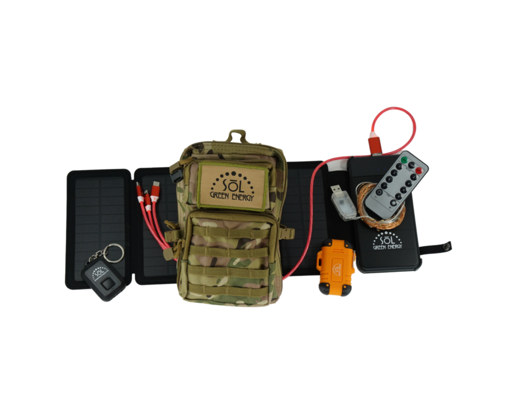 Solar Hurricane Kit - Outdoor Power Systems Sol Green Energy