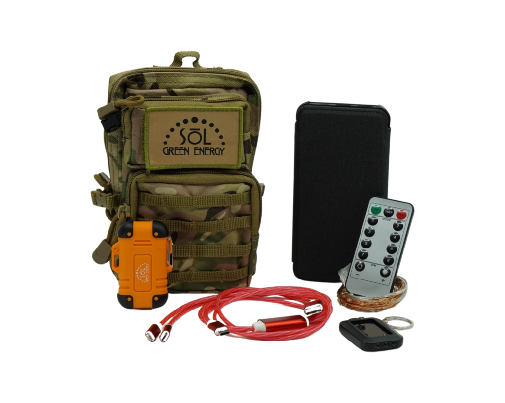 Solar Hurricane Kit - Outdoor Power Systems Sol Green Energy